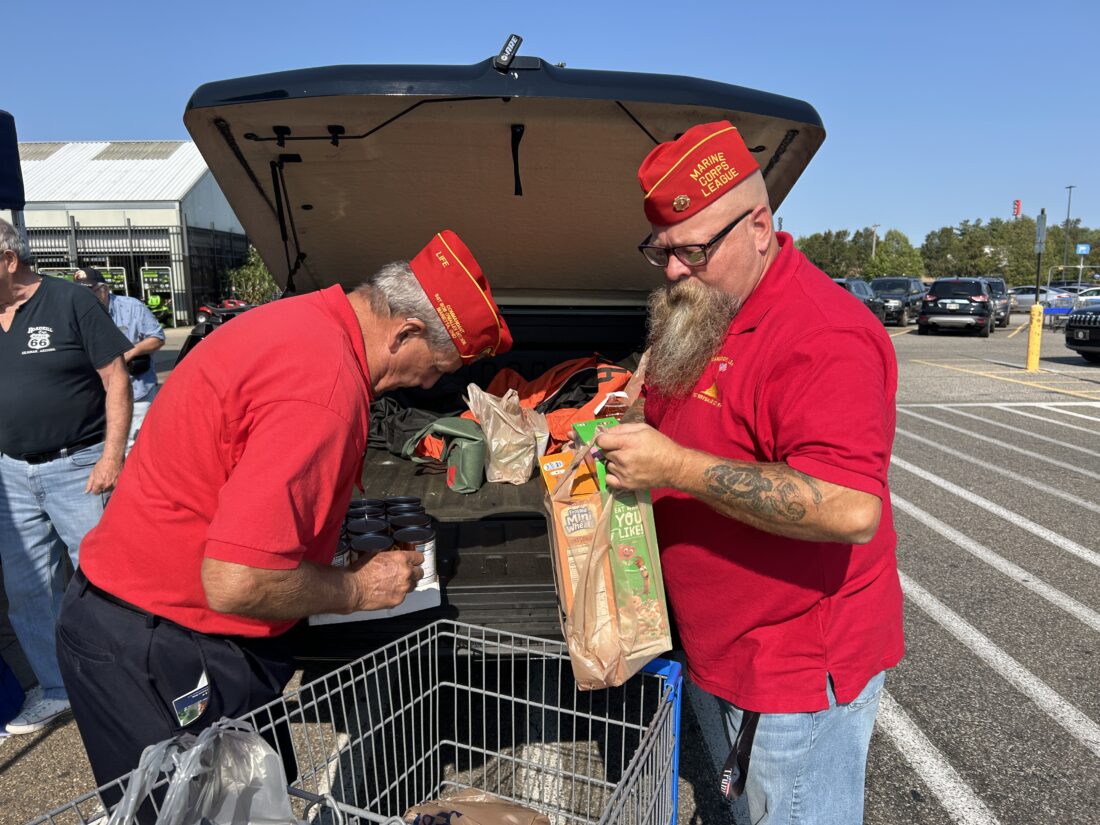 Marine Corps League answers the call with Trembly Food Drive | News ...
